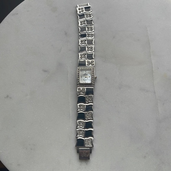 Swarovski | Jewelry | Natasha Womens Watch With Swarovski Crystals ...